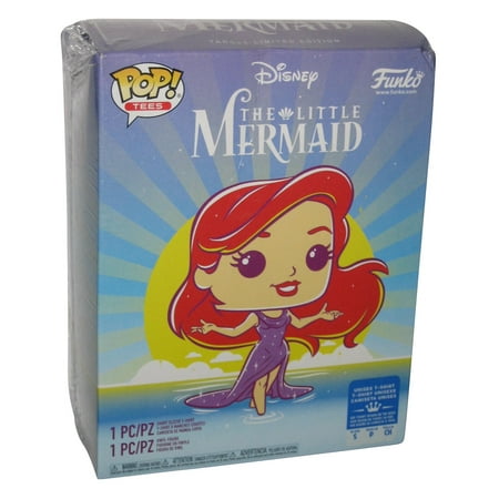 Disney The Little Mermaid Ariel Funko Tees Vinyl POP! Figure & T-Shirt ...