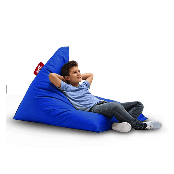 Puff Mx Puff Triangular para niños Acabado Nylon Azul Rey Puff Mx Puff ...