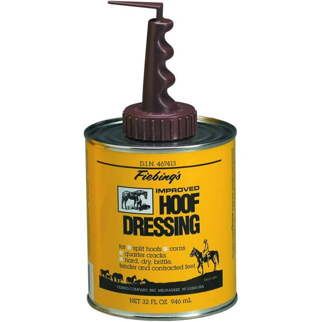 Hoof Dressing with Applicator - Helps Maintain Healthy Horse Hooves and ...