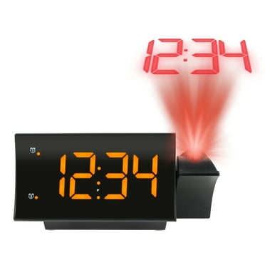 LCD PROJECTION ALARM CLOCK - Walmart.com