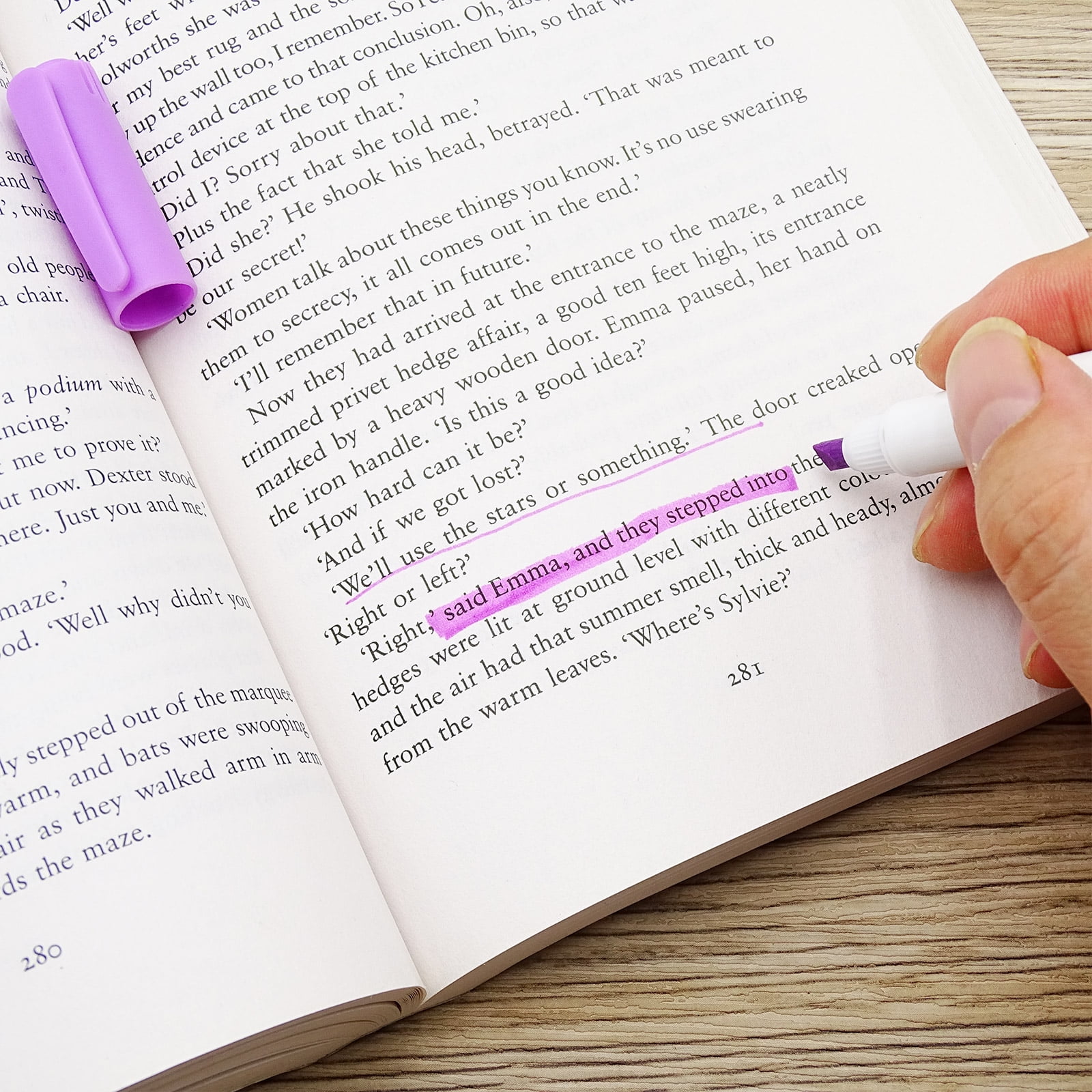 Buy COLNK Double Ended Highlighter,Chisel and Needle Point,Assorted ...