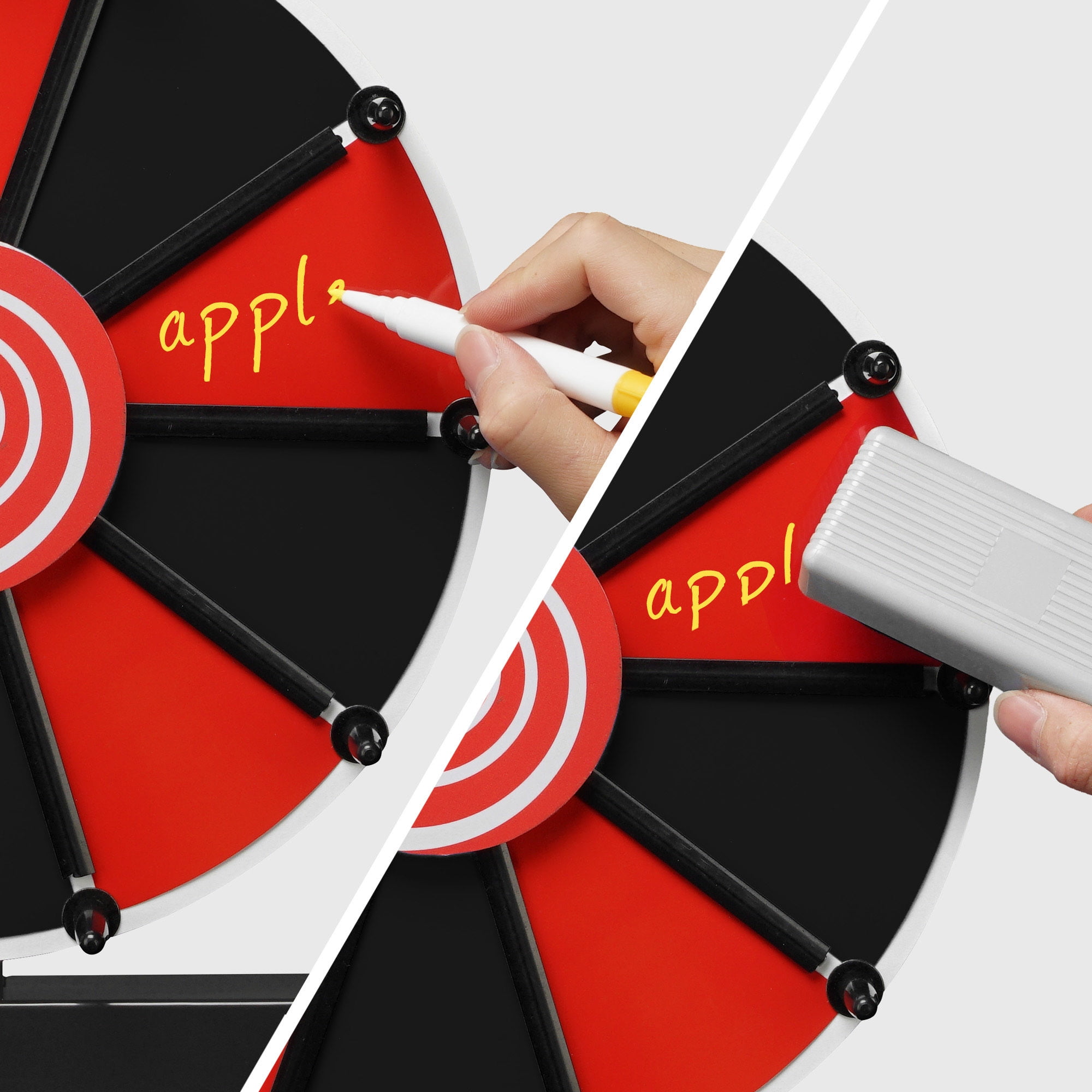 Buy DIY Prize Wheel,24 Inch Custom Tabletop Prize Wheel 14 Slots ...