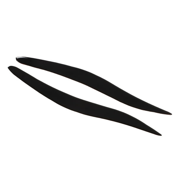 Headlight Eyelid Trim,Pair Front Headlight Eyebrow Headlamp Eyebrows ...