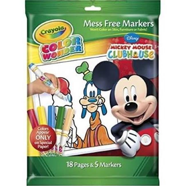 Crayola 75-2493 Mickey Mouse Coloring Pad & Markers | Walmart Canada