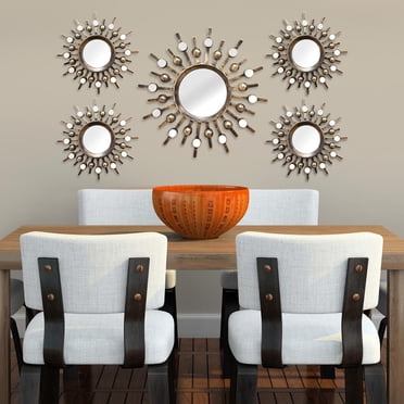 Mainstays 5-Piece Mirror Set, Available in Multiple Colors - Walmart.com
