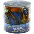Ocean Plastic Playset - 41pc Shark & Sea Creature Toys, 15 Unique ...