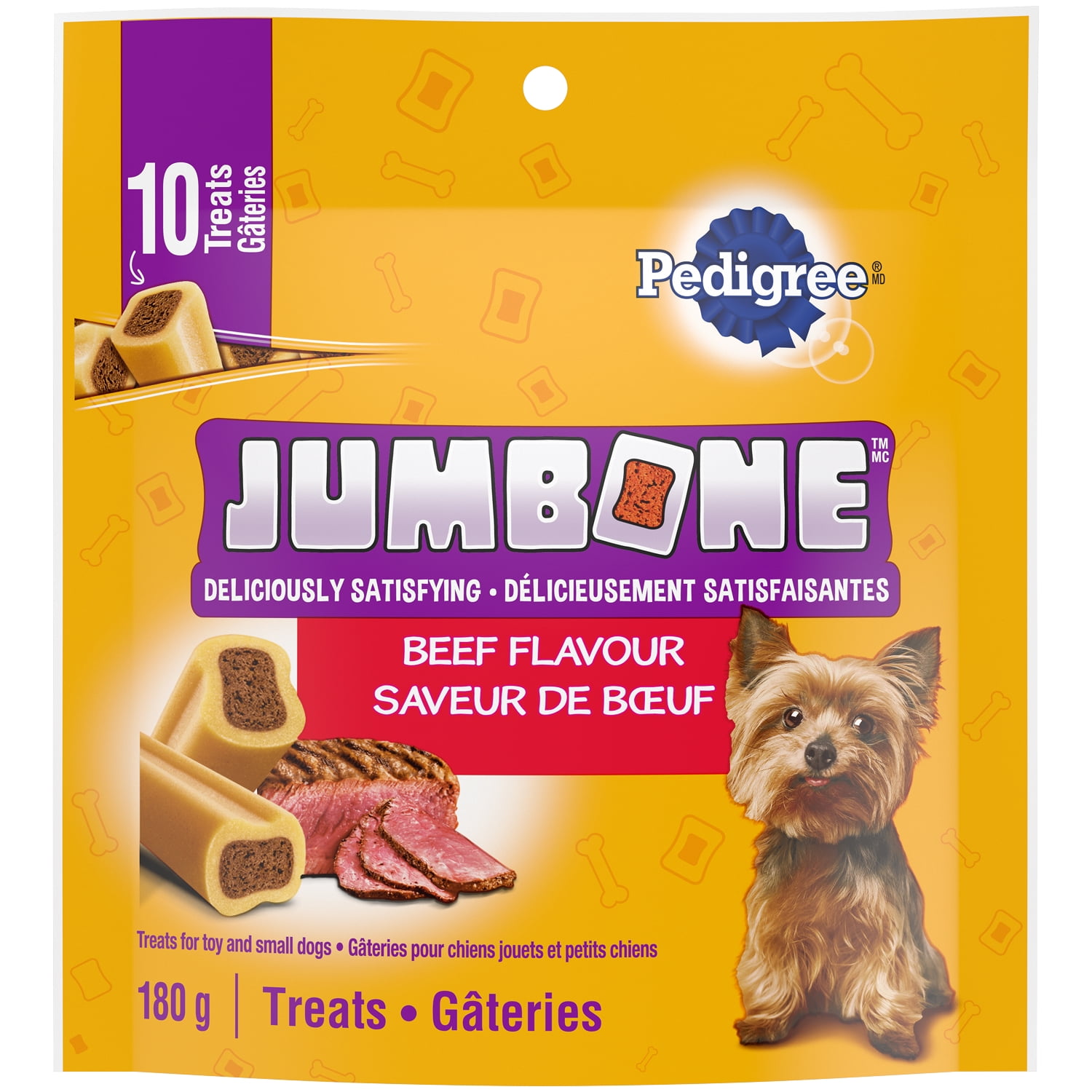 Click here for Pedigree Jumbone Beef Flavour Mini Dog Treats Sing... prices