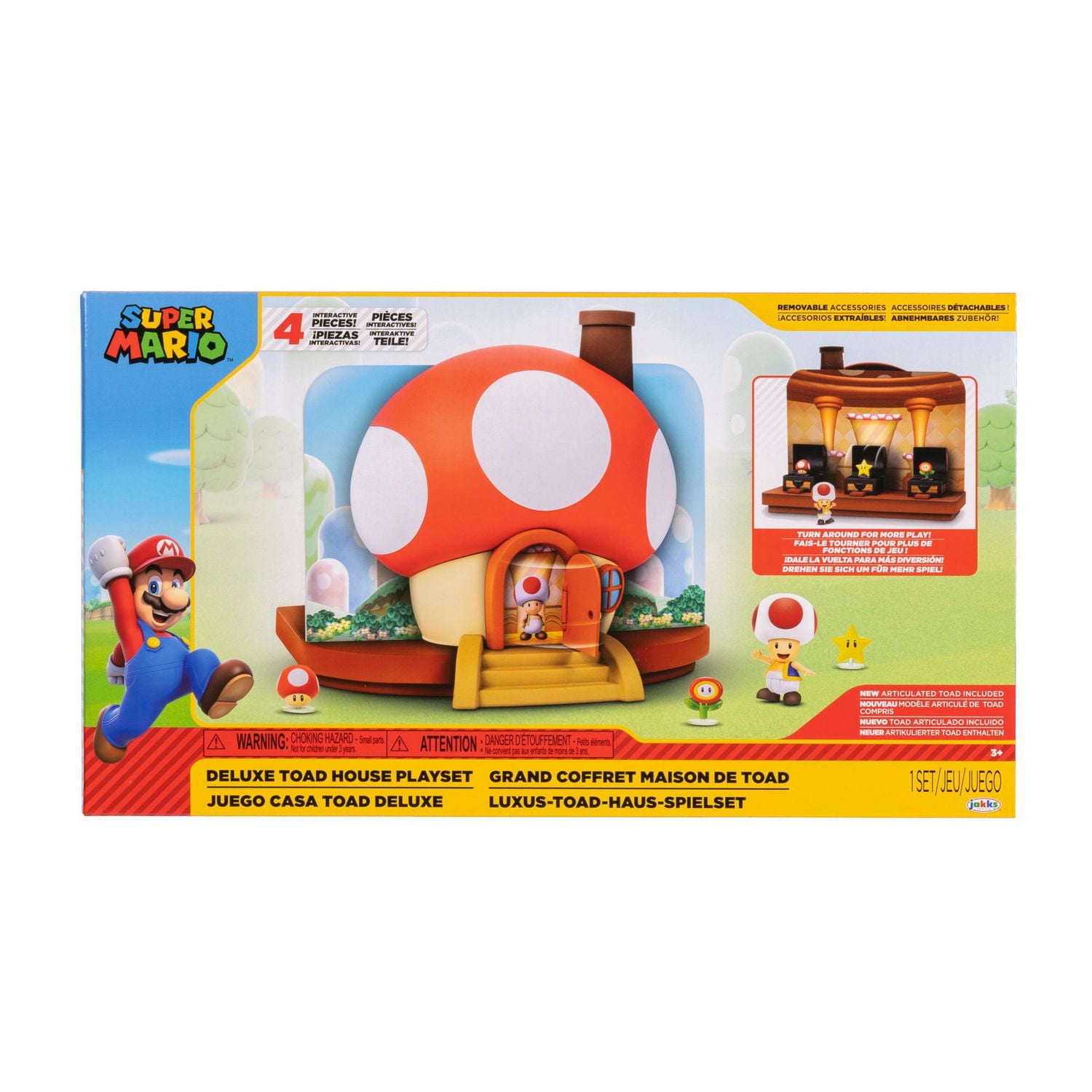 Click here for Nintendo 2.5 Deluxe Toad House Playset prices