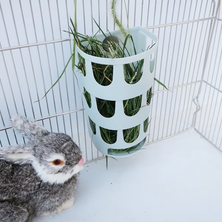 Volkmi Rabbit plastic grass rack food bowl rabbit grass rack guinea pig ...
