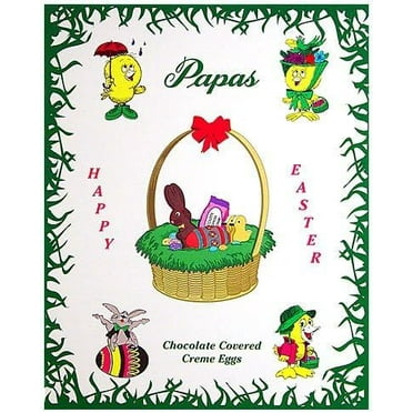 Papas Milk Chocolate Opera Cream Easter Eggs - 6 ct - Walmart.com