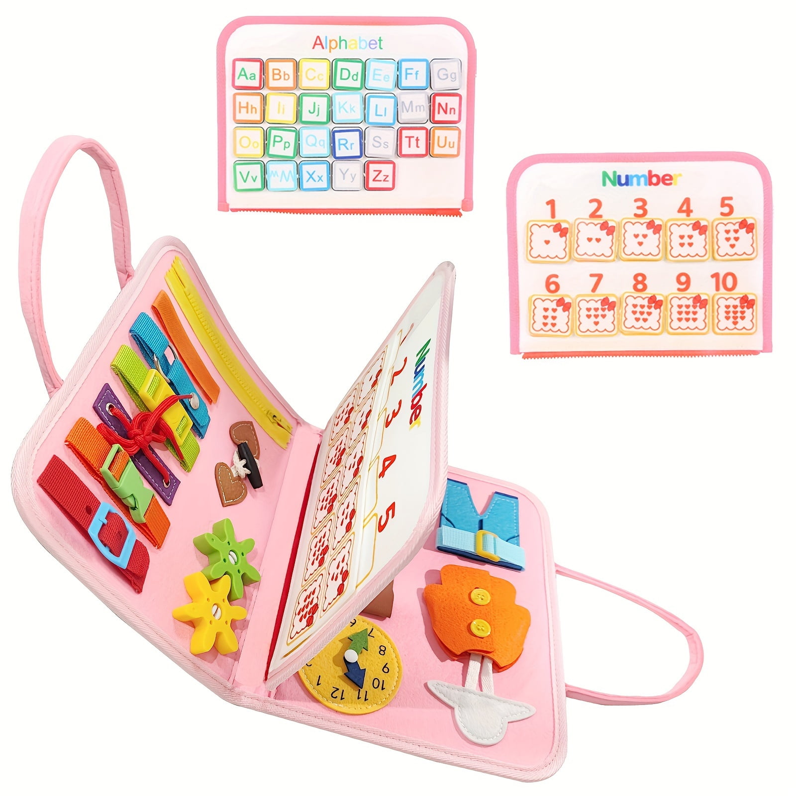 Click here for Grm Felt Book Busy Board For Toddler  Montessori S... prices