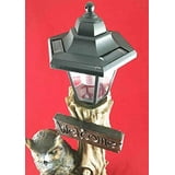 YTC SUMMIT Bouncer Perching Night Owl Welcome Sign Statue With Solar ...