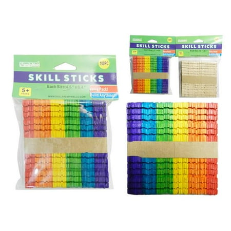 Familymaid 34138 4.52 x 0.39 in. Skill Groove Stick, 2 Assorted Colors ...