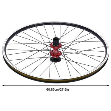 Miumaeov 27.5'' Mountain Bike MTB Wheel Set Aluminum Alloy Rim Disc ...