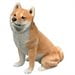 Sandicast "Mid Size" Sitting Fawn Shiba Inu Dog Sculpture - Walmart.com ...