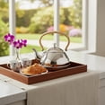 Lazsy Stainless Steel Tea Kettle Easy to Clean Tea Pot Kettle Shiny ...