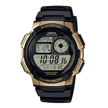 Casio Men's Twin Sensor Digital Nylon Compass Sport Watch, White ...