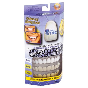 Denture Repair Kit - Includes 10 Veneers for Dentures or Partials ...