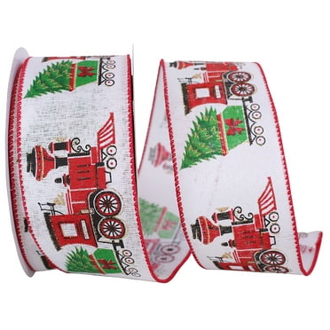 JAM Paper Christmas Multi-color Cotton Velvet Ribbon, 180" x 4 ...