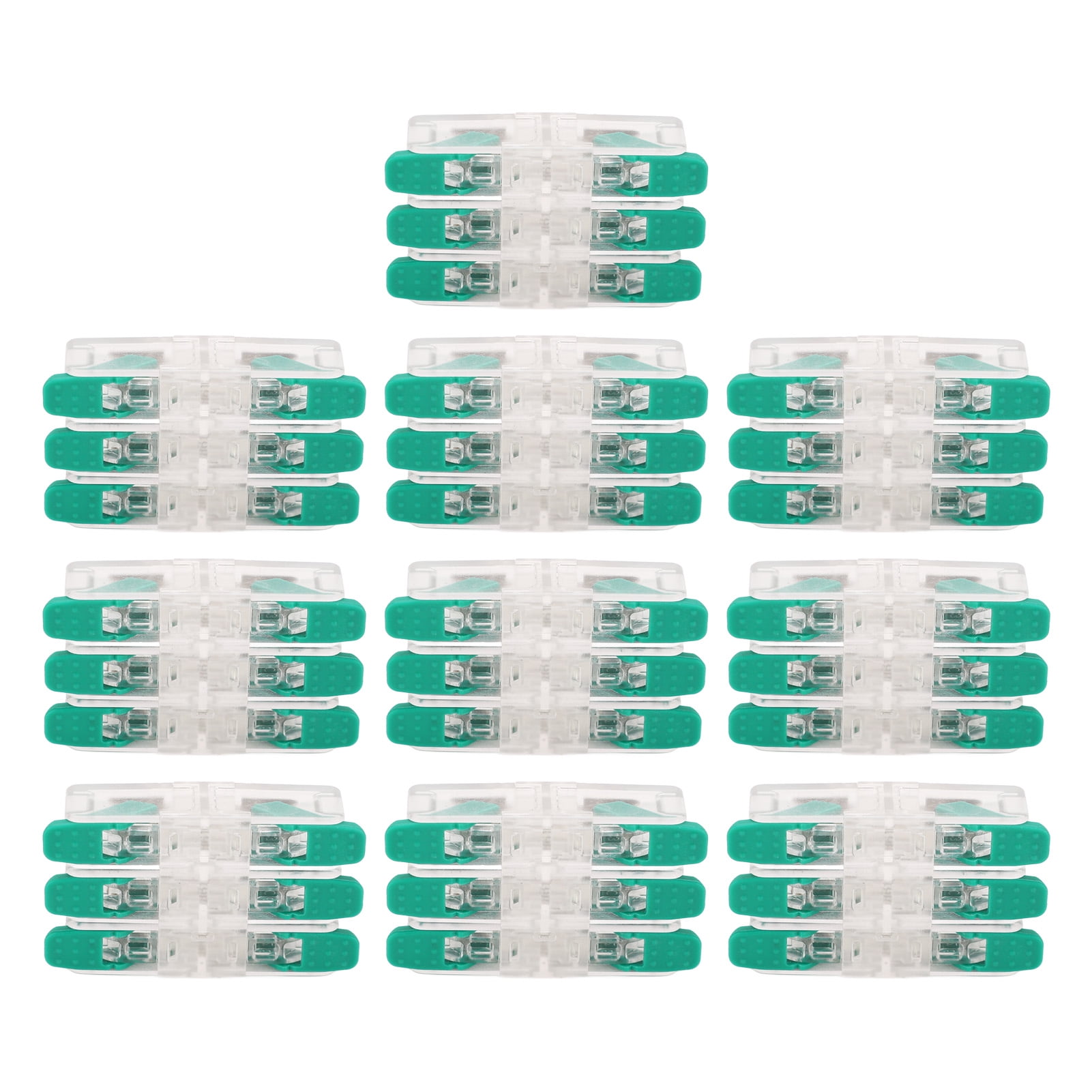 Terminal de salida, 10PCS 3 en 3 conectores de conductor Conector de ...