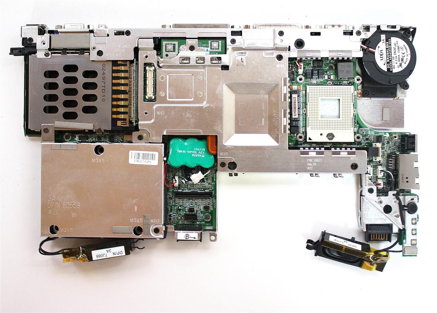 Dell Latitude C610 Motherboard 04P515 REV A03, 04P518 REV A01 - Walmart.com