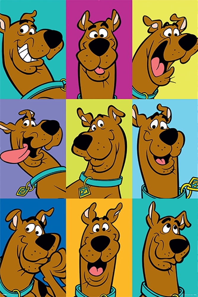 Scooby Doo - TV Show Poster (The Many Faces Of Scooby) (9 Image Collage ...