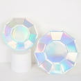 Efavormart 25 Pack | 9" Iridescent Decagonal Premium Dinner Paper ...