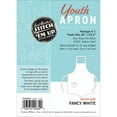 Aunt Martha's Fancy Cut Youth Child White Apron Size 20"x 24" - Walmart.com