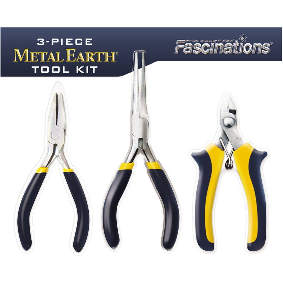 3-Piece Metal Earth Tool Kit - Walmart.com - Walmart.com