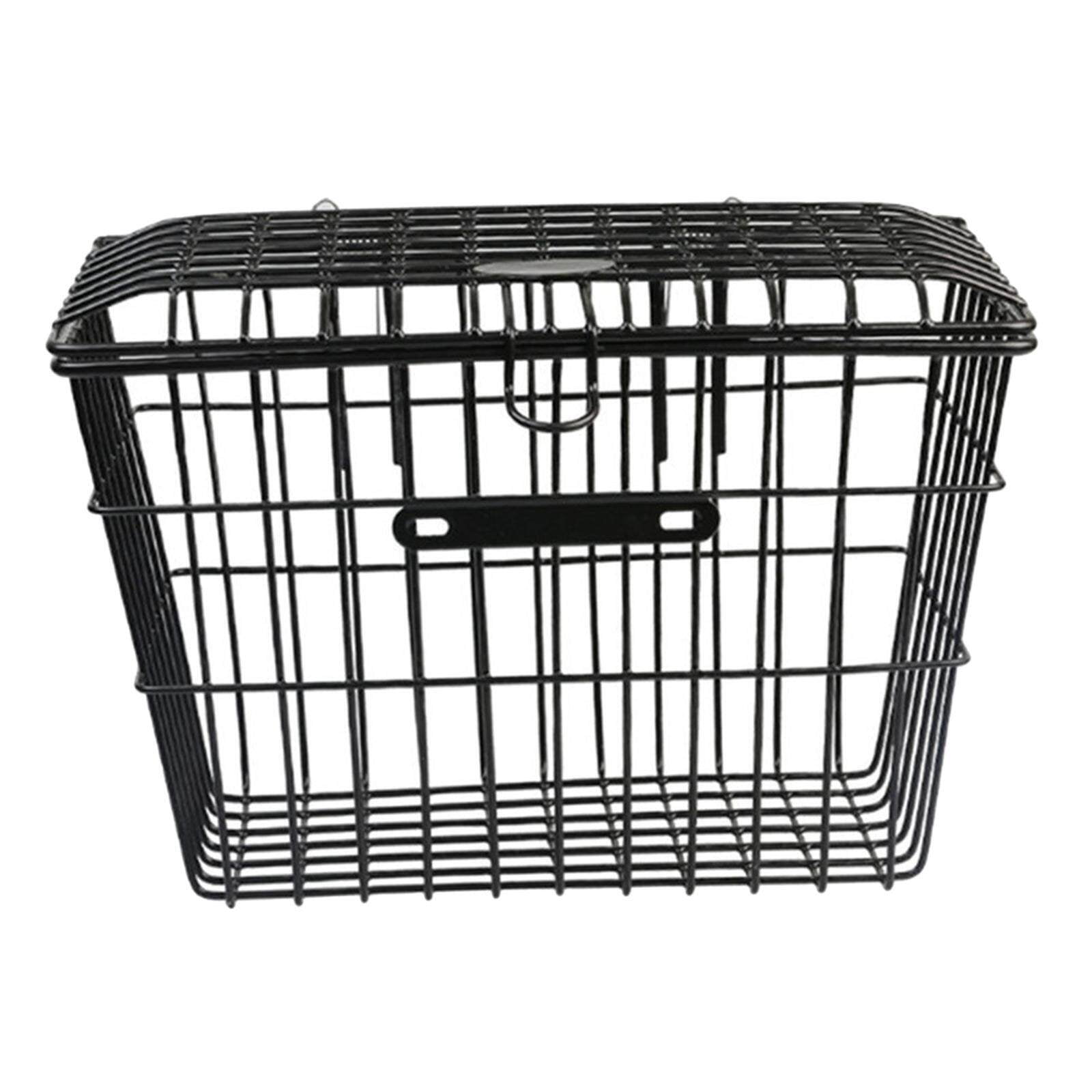 Click here for Pitrice Metal Wire Rear Bike Basket Easy Installat... prices