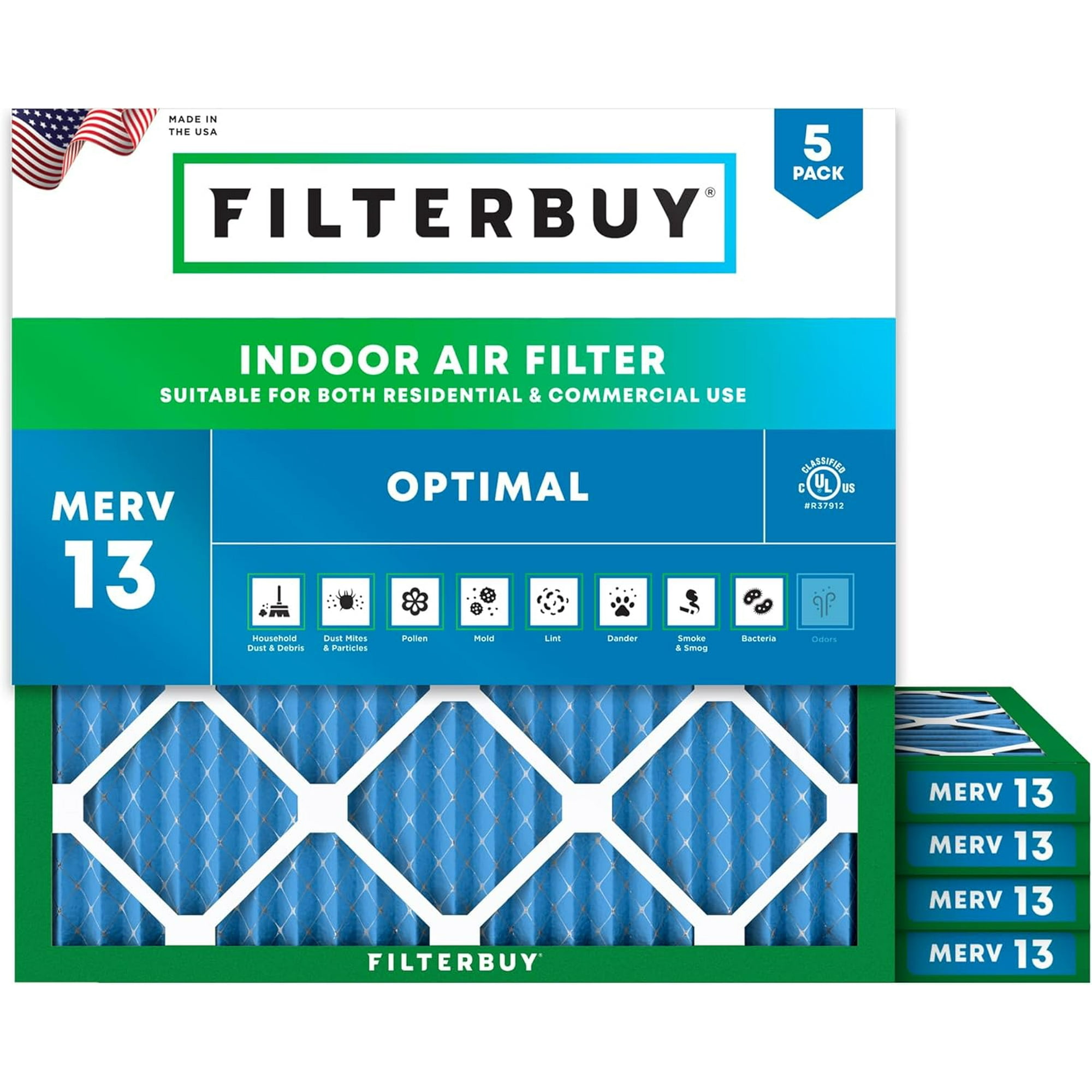Click here for Filterbuy 20x20x1 Merv 13 (Mpr 1900) Health Defens... prices