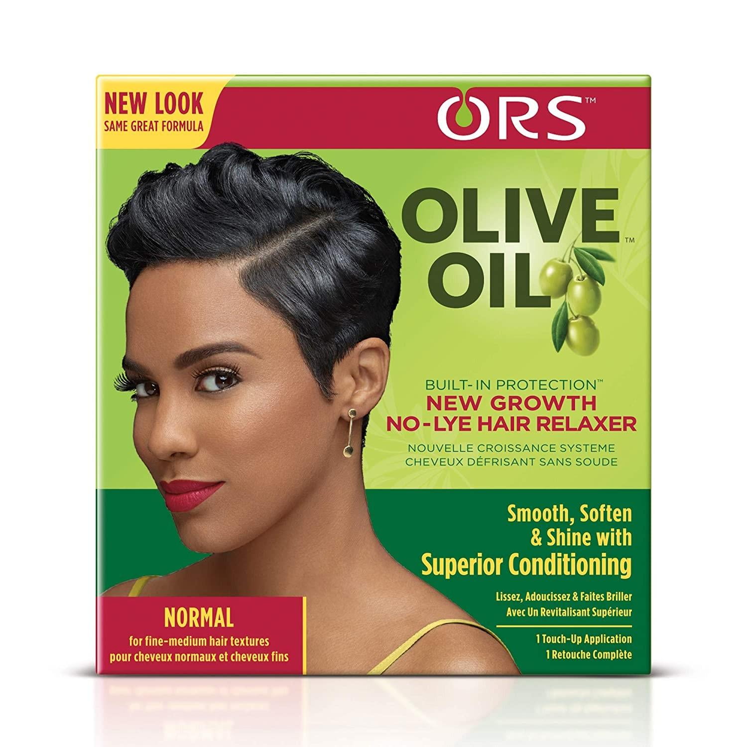 Ors Olive Oil Relaxer New Growth Normal - Walmart.com