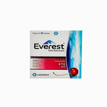 Everest DX DX Montelukast 10 mg, Desloratadina 5 mg 30 cápsulas ...