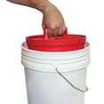 Bucket Boss 15054 10.5" X 6" Red Super Bucket Stacker - Walmart.com