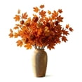 24.4 Inch Fall Picks and Sprays with Velvet Pumpkins Maple Leaves ...