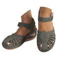 Dressy Platform Wedge Sandals for Women 2026 Summer Trendy Hook and ...