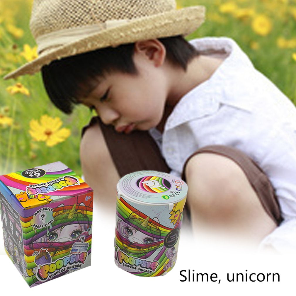 Surprise Unicorn Doll Slime Crystal Mud Shake Slime Poop Toys Soft Safe ...