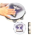 Bible Double Row Bells Tambourine Musical Instrument Hand Drum Hand ...