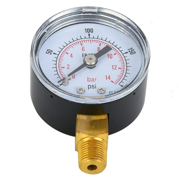 Water Pressure GaugeMechanical Pressure Gauge 1/8inch Air Pressure ...