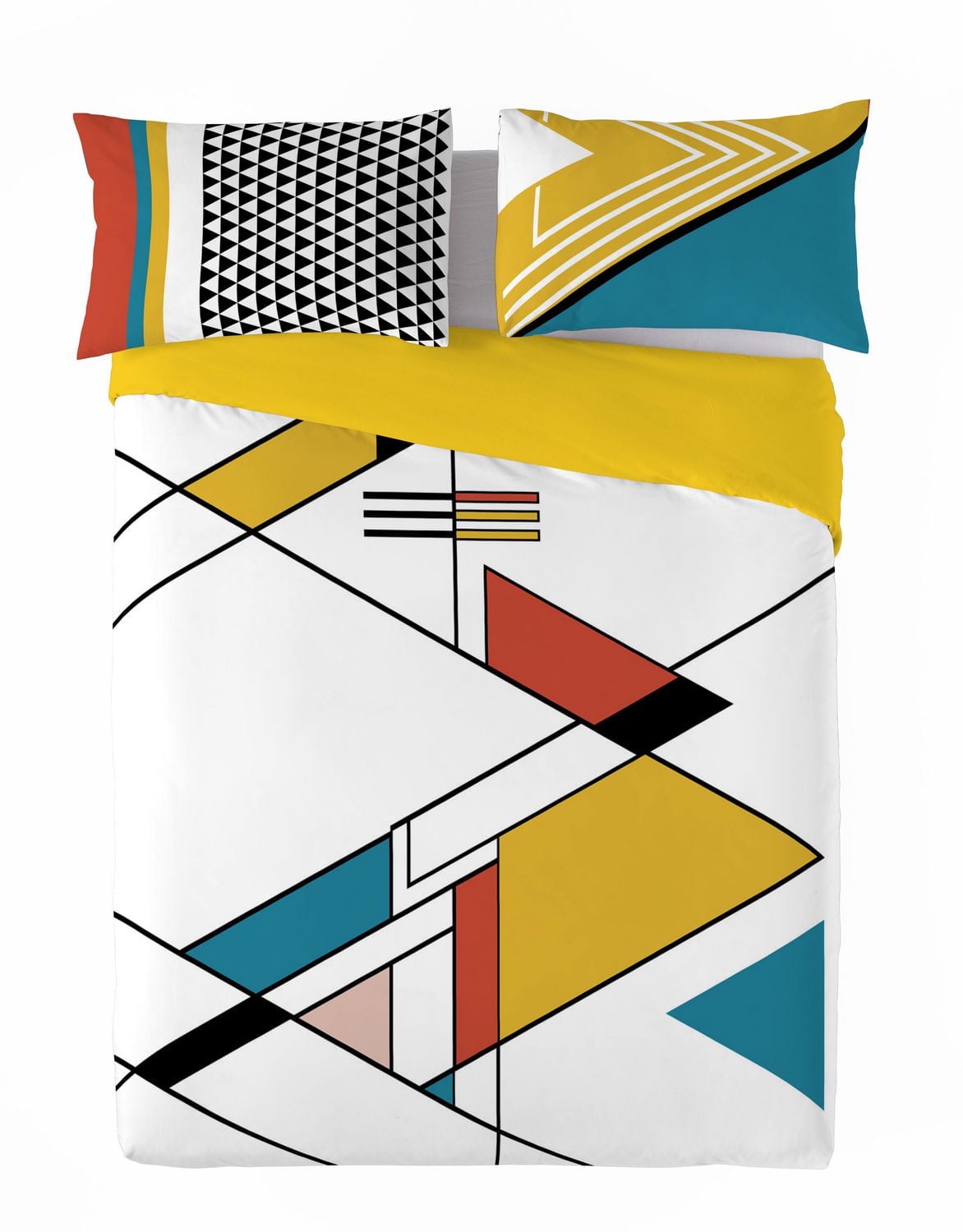 Gouchee Home Cenit Geometric Print Cotton Duvet Cover Set - Walmart.ca