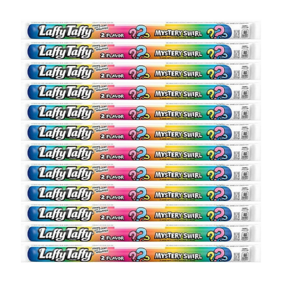 Halloween Black and Orange Cream Taffy Chews by It's Delish, 8 Oz Bulk ...