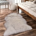 Fall Refresh 1X Floor Mat,Plush Carpet 40X60Cm,Solid Color Plush Rug ...