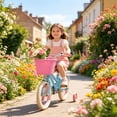 Front Bicycle Basket with Quick Release Bracket, Classic Wire Mesh Bike ...