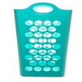 Mainstays Flexible Square Plastic Laundry Baskets with Handles ...