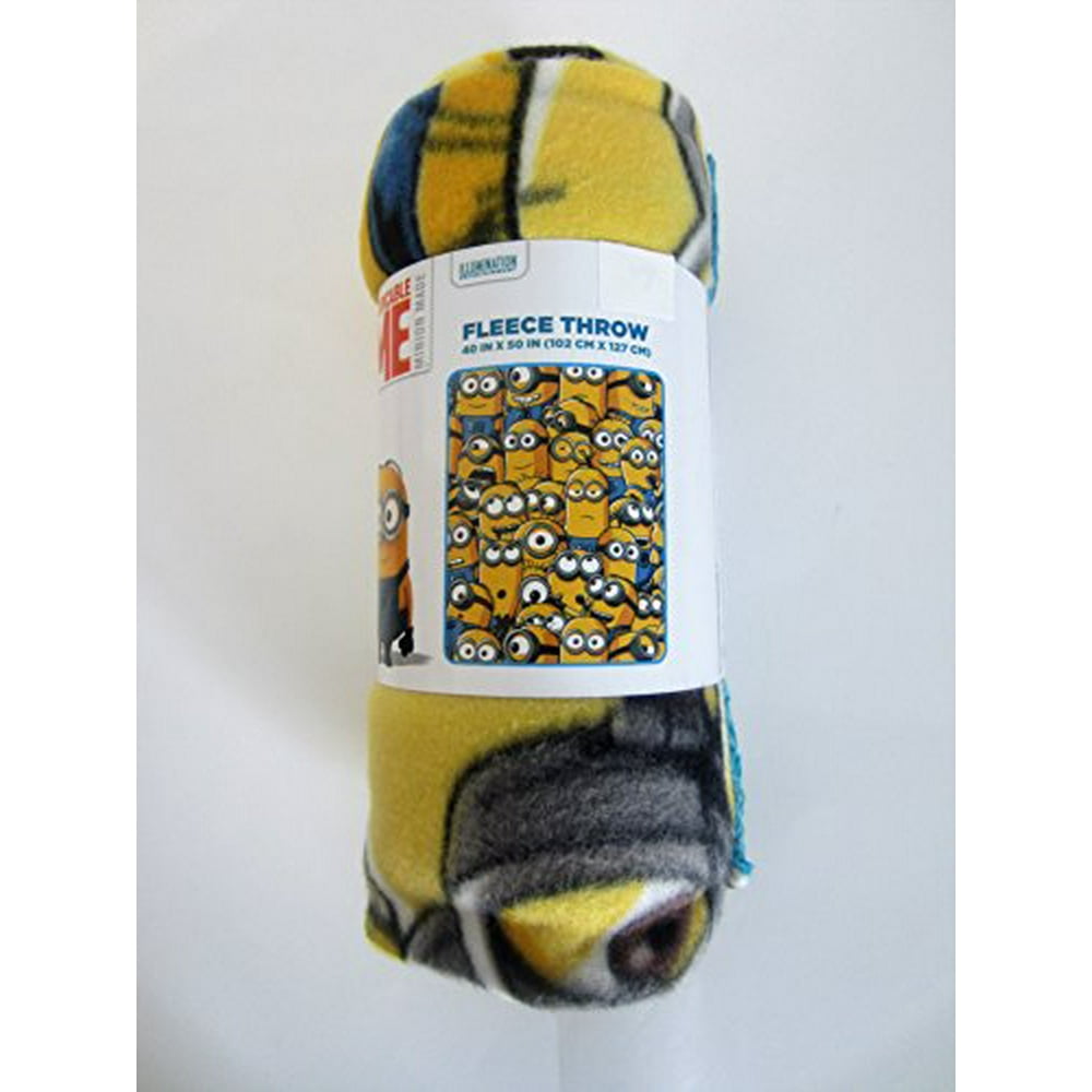 Despicable Me Minion Made Fleece Blanket 40 x 50 Inch - Walmart.com ...