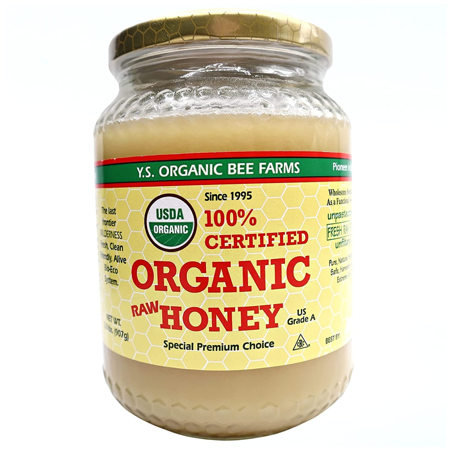 Y.S. Organic Bee Farms, 100% Certified Y.S. Organic Raw Honey ...