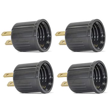 Lamp Shade Bulb Clip Adapter Clip Bulb Onto Shade with Attaching Finial ...