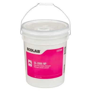 Ecolab Laundry Liquid SL-2000 18.9L/4.9 Gallon Heavy Duty Alkaline ...