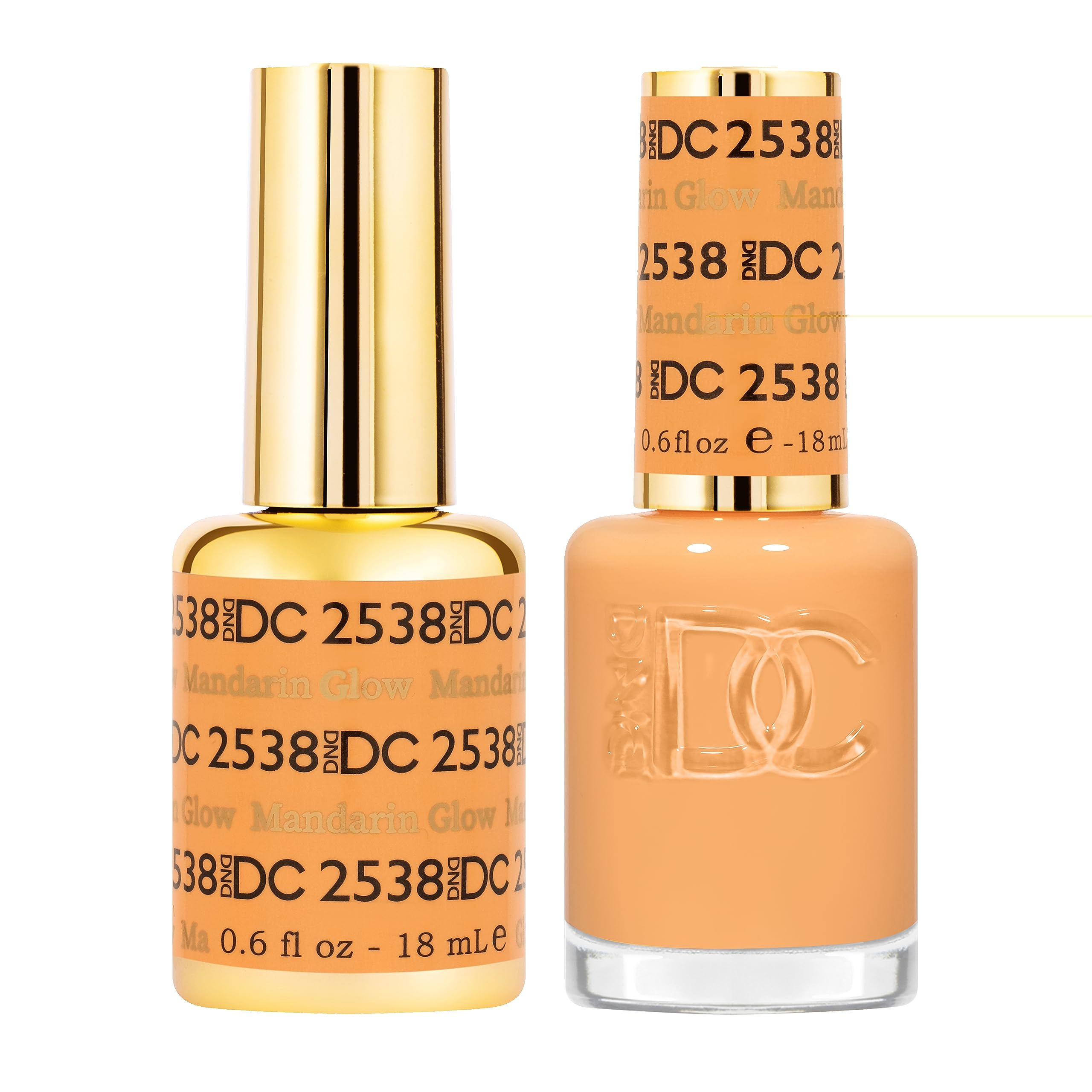 Set de esmaltes de uñas DND DC Free Spirit Mandarin Glow 15 ml | Bodega ...