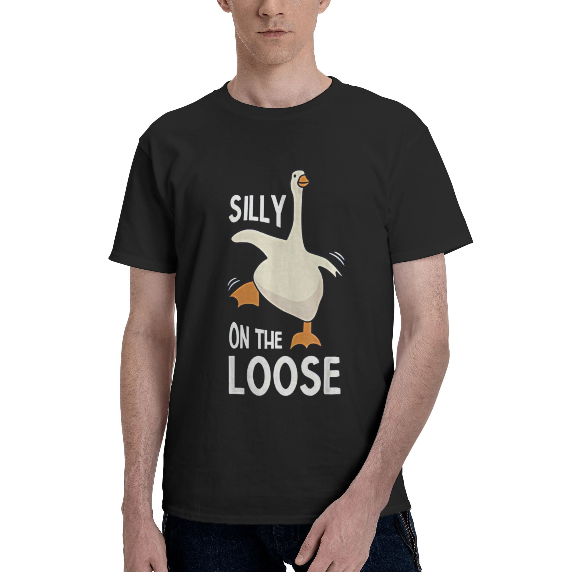 Click here for Mryumi Silly Goose On The Loose Mens Basic Short S... prices